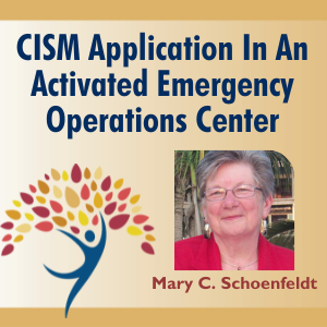 CISM Application In An Activated Emergency Operations Center – ICISF